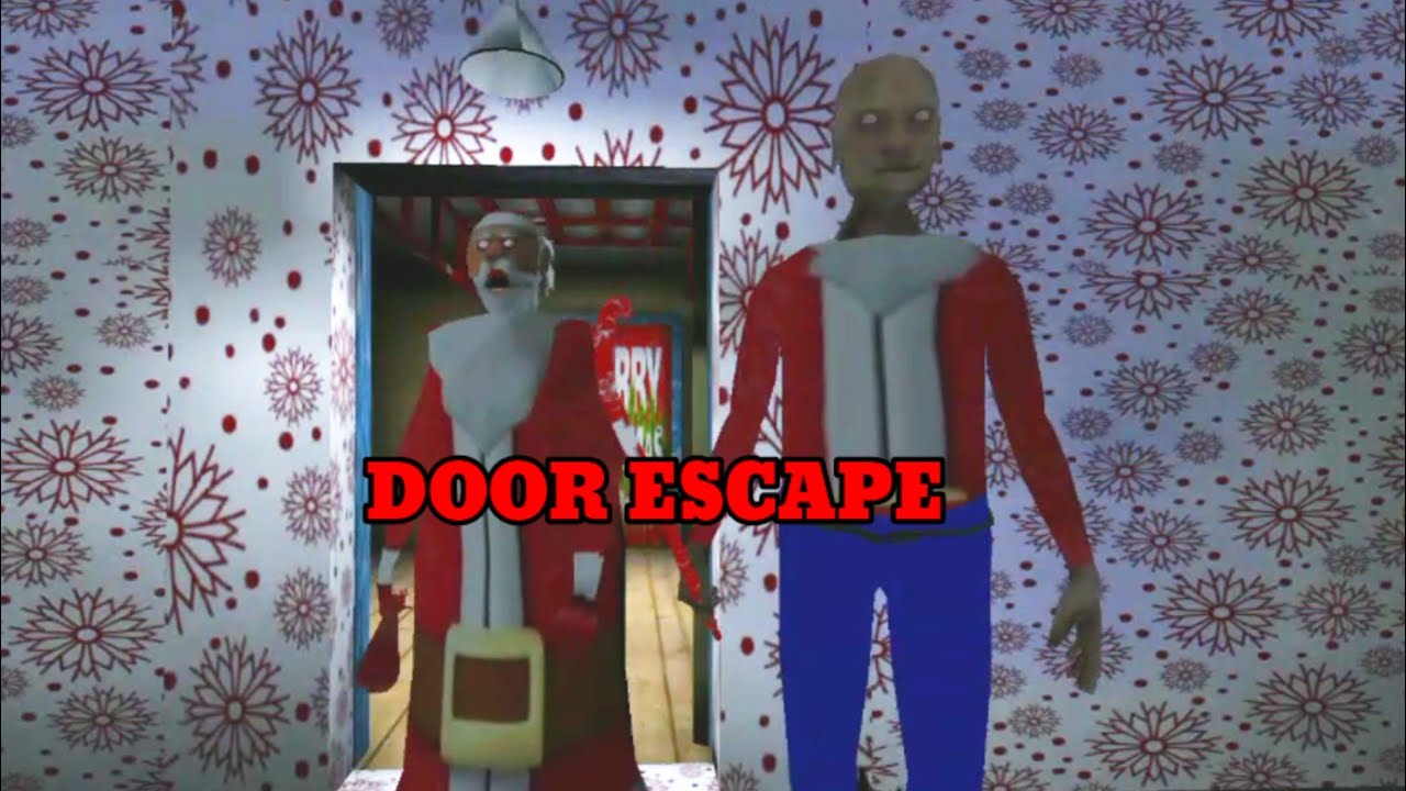 SANTA GRANNY CHAPTER 2 DOOR ESCAPE | TEG army G - YouTube
