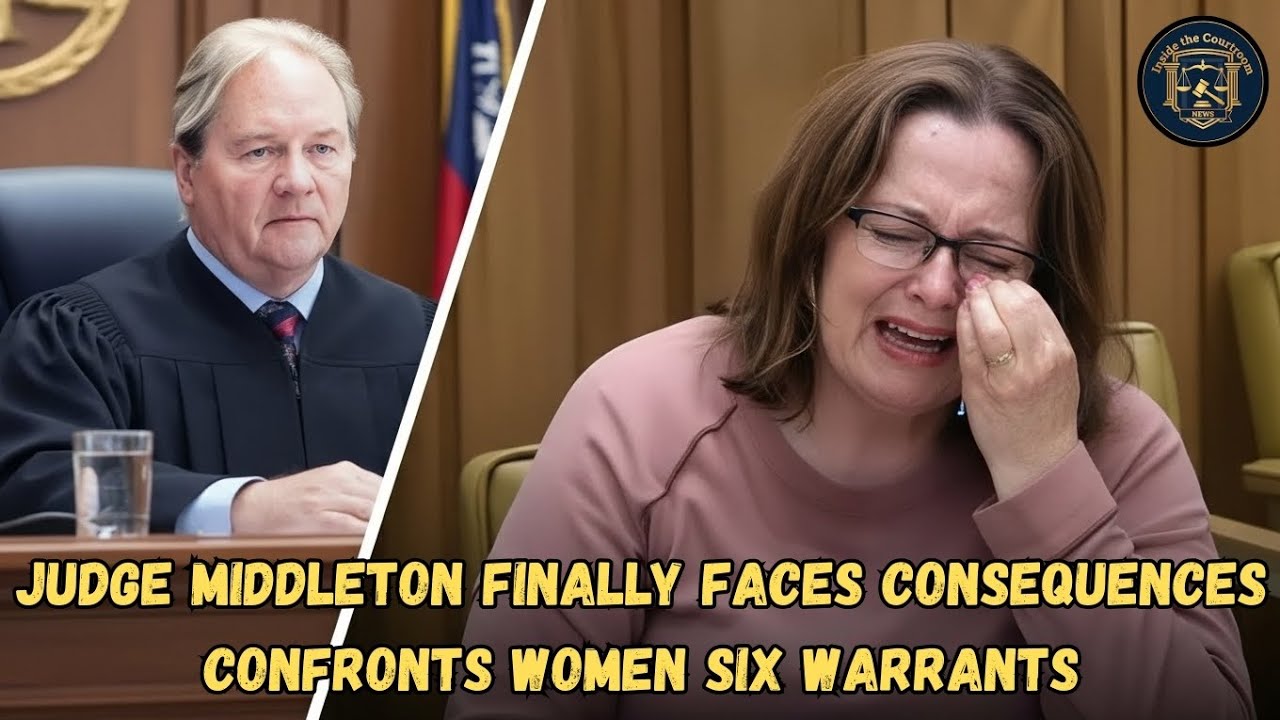 Judge Middleton and Six Warrants on a women |Inside the court - YouTube