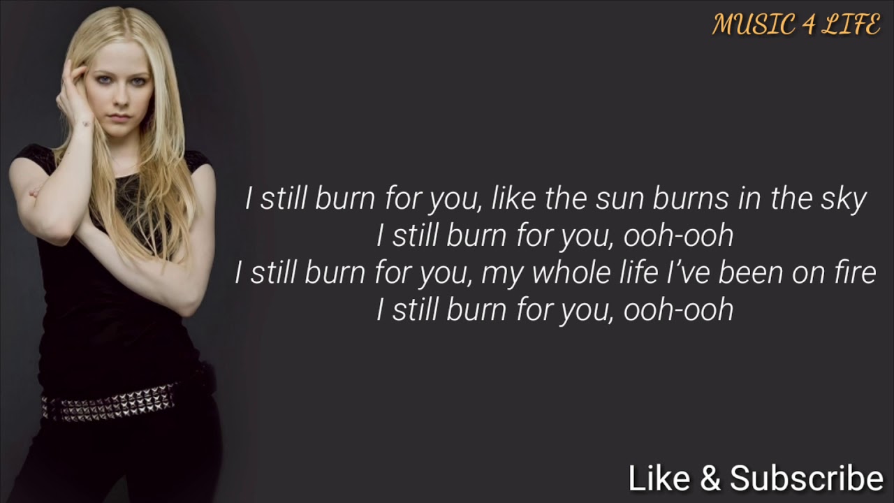 MOD SUN - Flames (ft. Avril Lavigne) // Lyrics - YouTube