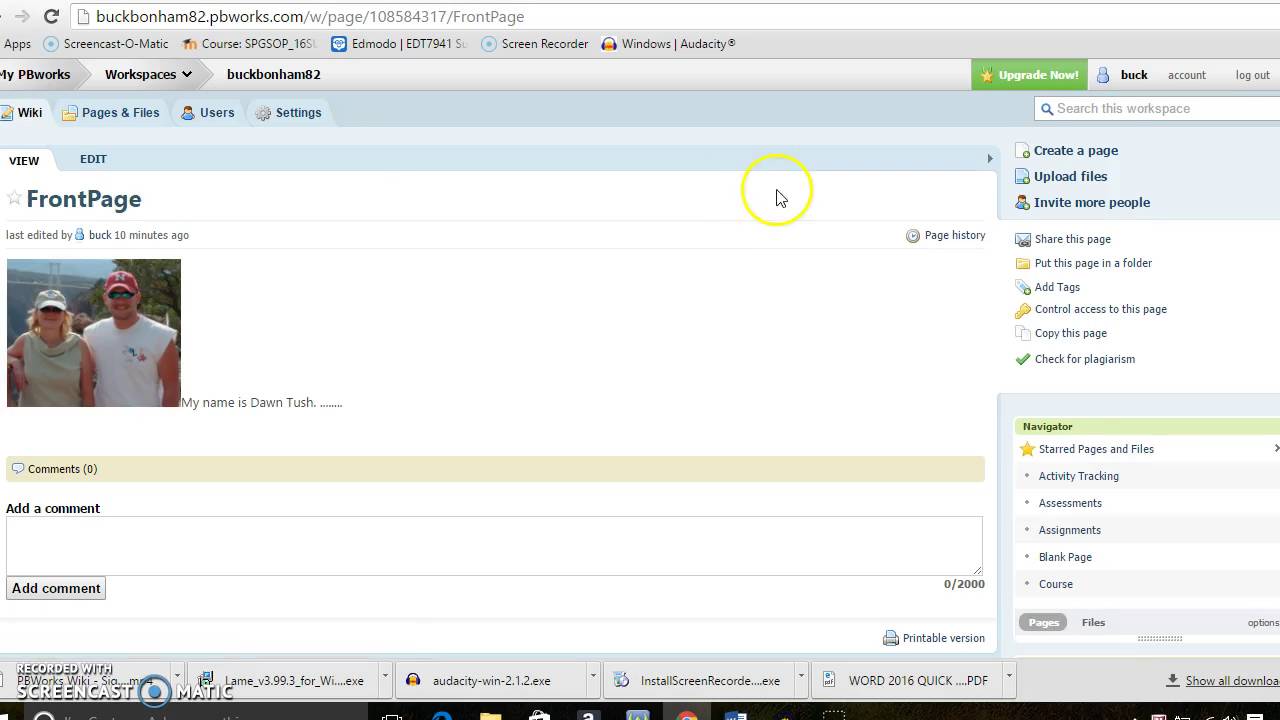 PBWorks Wiki How to Create Pages - YouTube