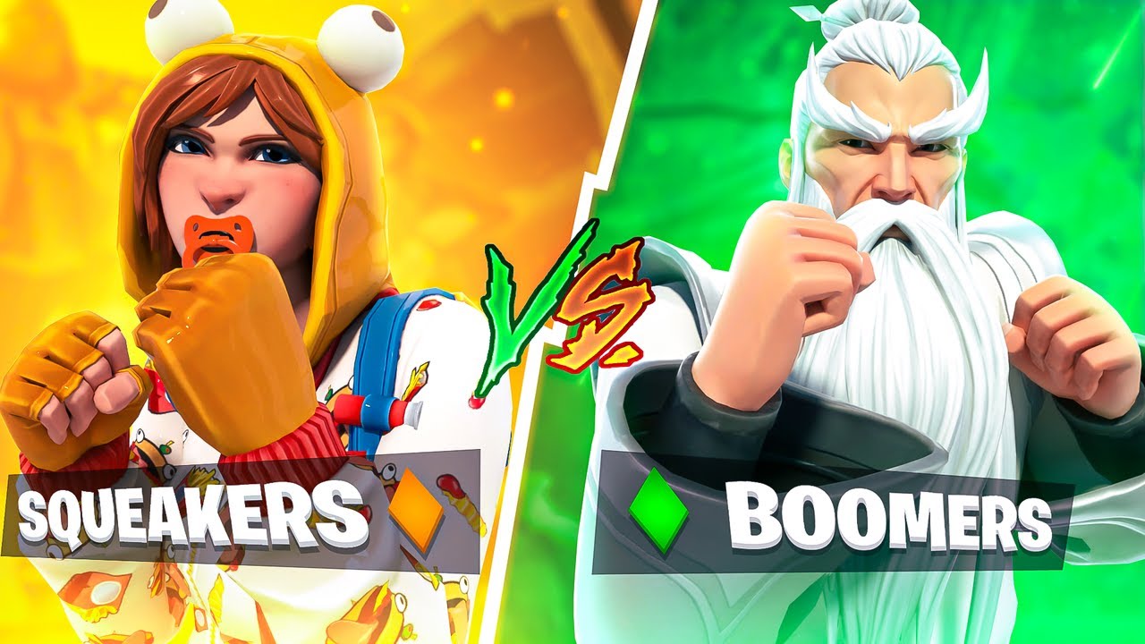 I Hosted a SQUEAKERS vs BOOMERS 1v1 Tournament for $100... (whos the ...