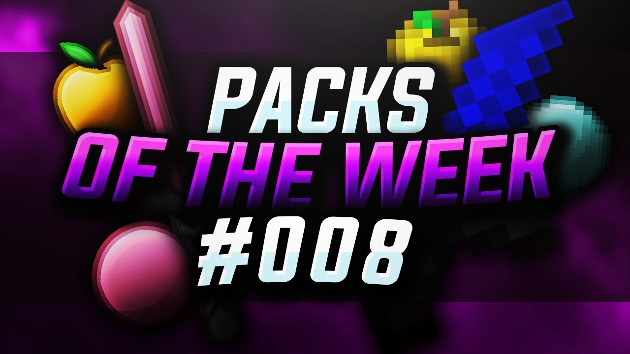 Packs of The Week (#8) - 5 Amazing Minecraft PvP Packs - YouTube