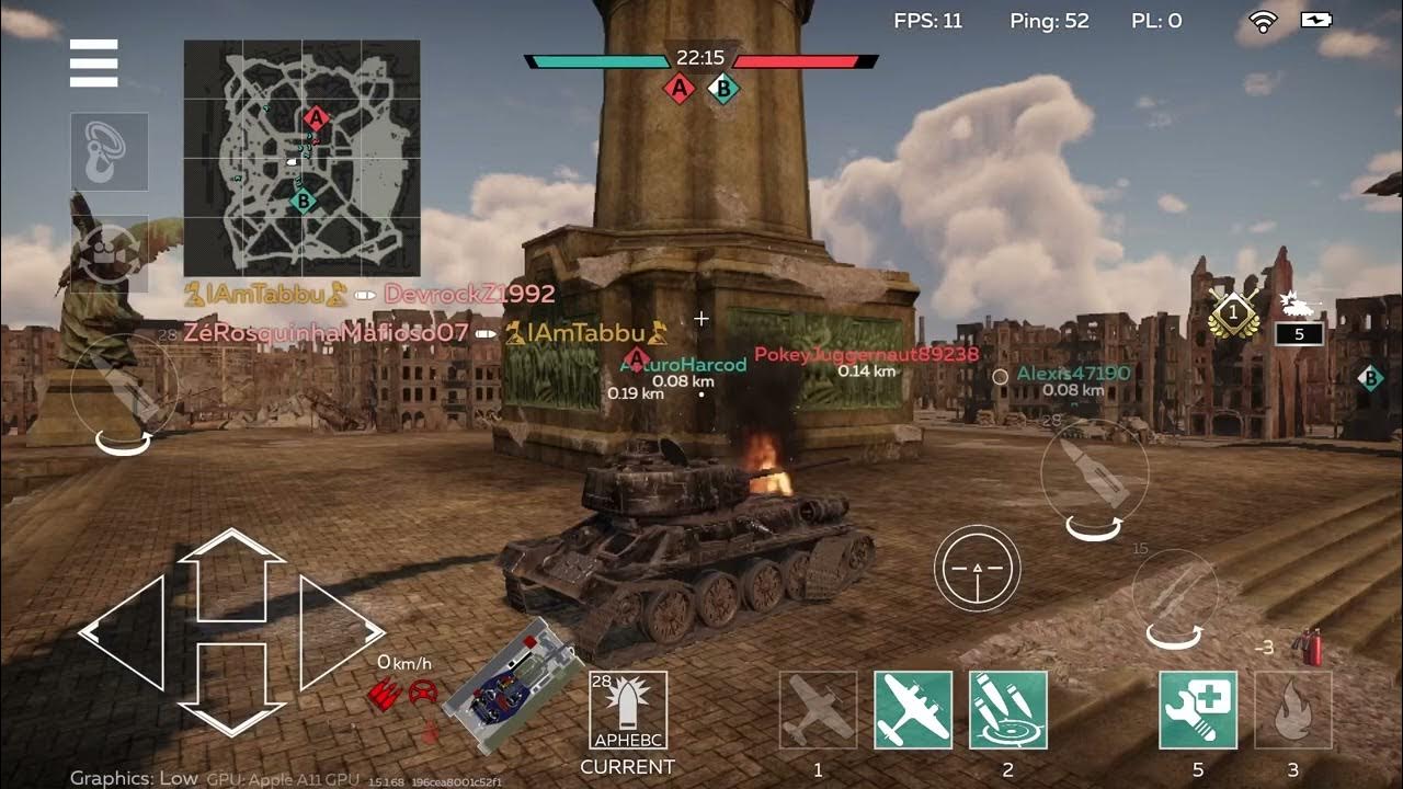 Platoon T-34-85 (S-53) | War Thunder Mobile - YouTube