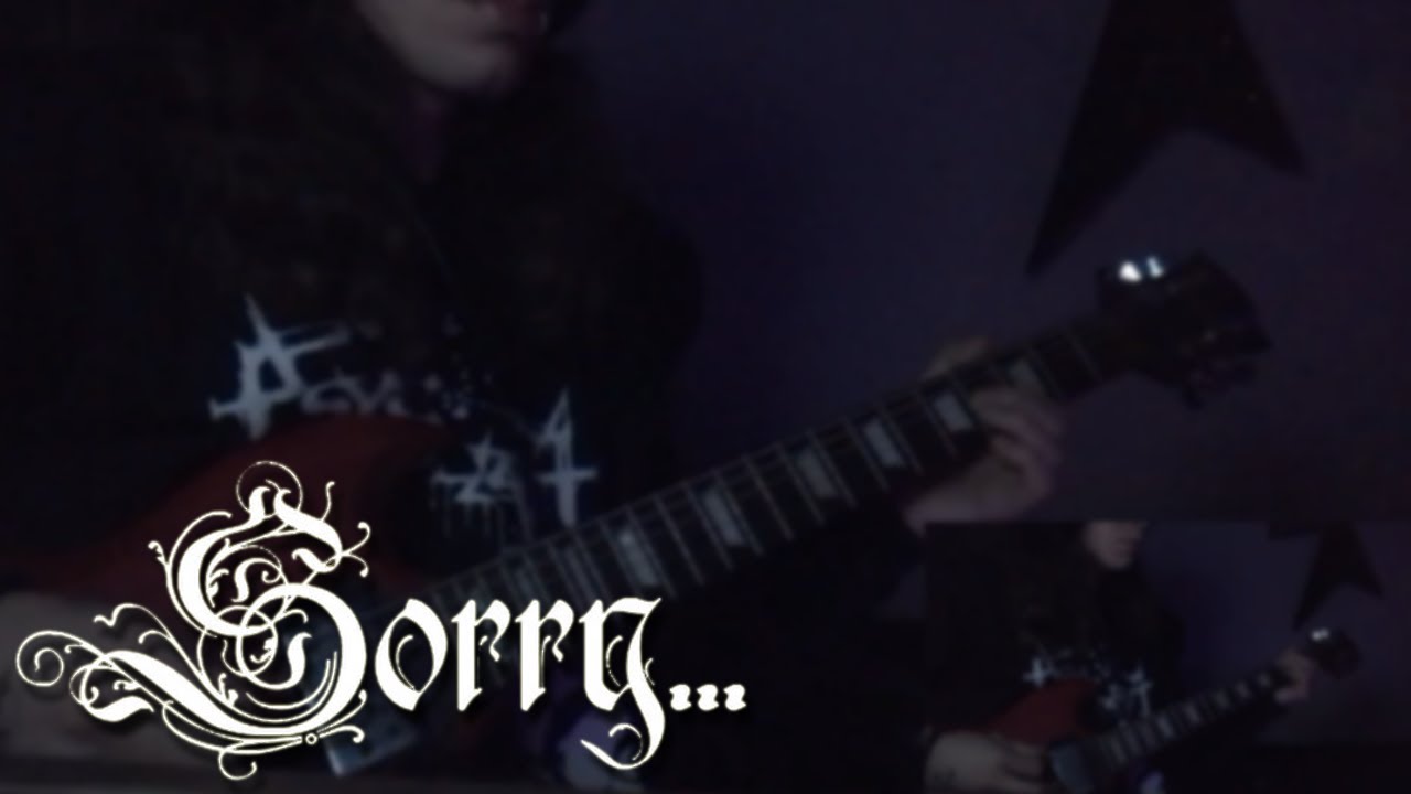 Sorry... Innocence (DSBM) guitar cover - YouTube