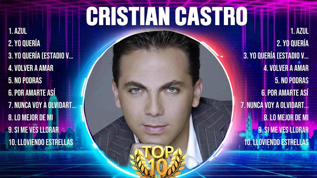 Cristian Castro ~ Grandes Sucessos, especial Anos 80s Grandes Sucessos ...