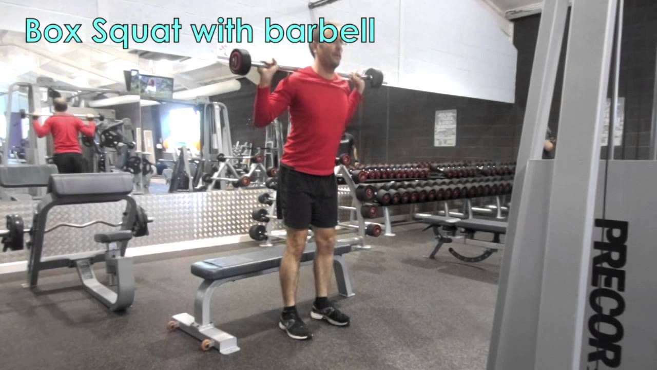 Box Squat progressions - YouTube