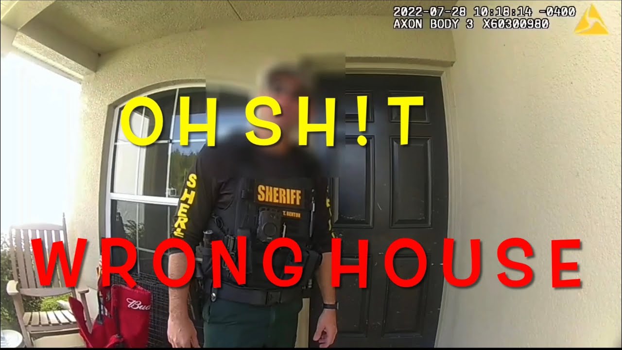 Cops-Execute Eviction At Wrong Address. - YouTube