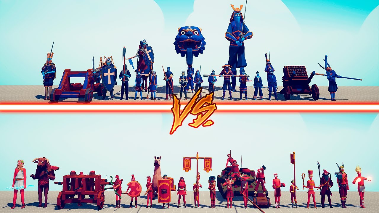 DYNASTY + MEDIEVAL vs LEGACY + ANCIENT | Part 2 - Totally Accurate ...