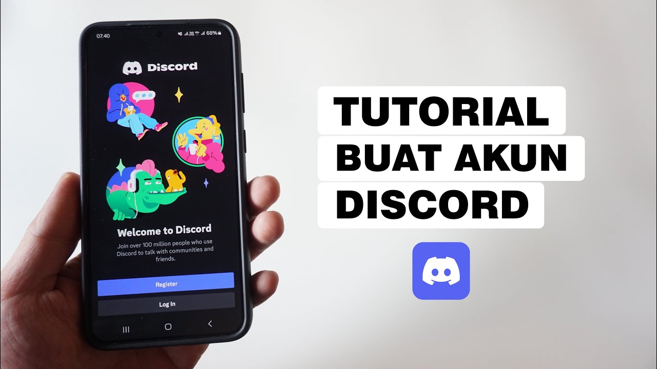 Cara Membuat Akun Baru Discord Di HP - Tutorial Daftar Discord - YouTube