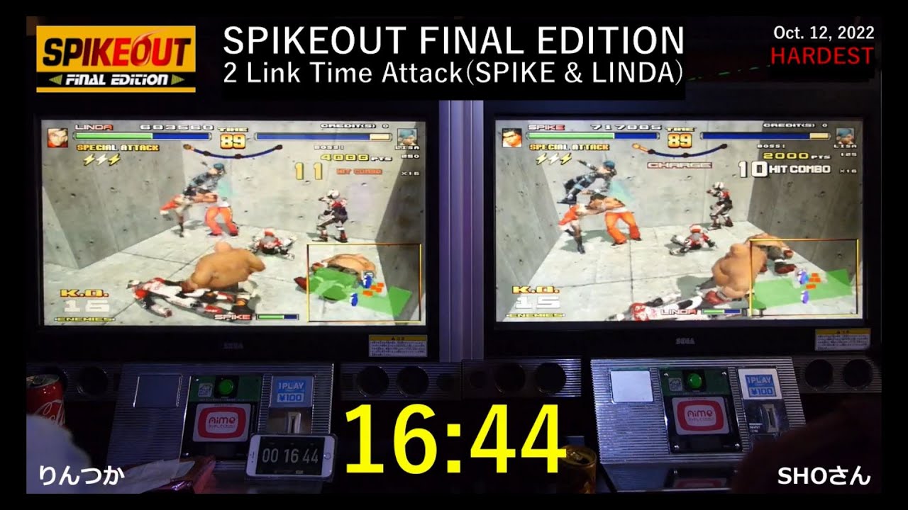 33:56 clear【SPIKEOUT Final Edition】2 Link-SPIKE & LINDA(Wed. Oct. 12 ...
