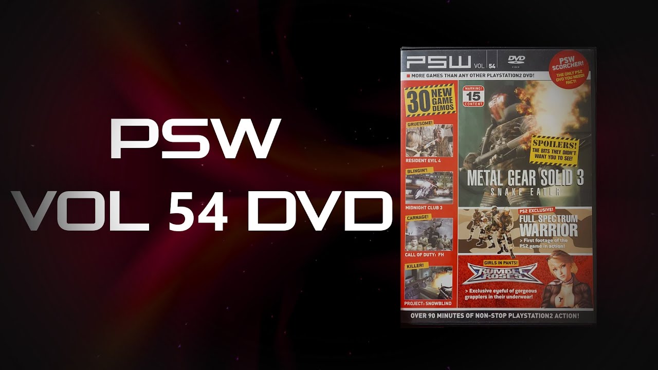 PSW Vol 54 DVD (2005) - YouTube
