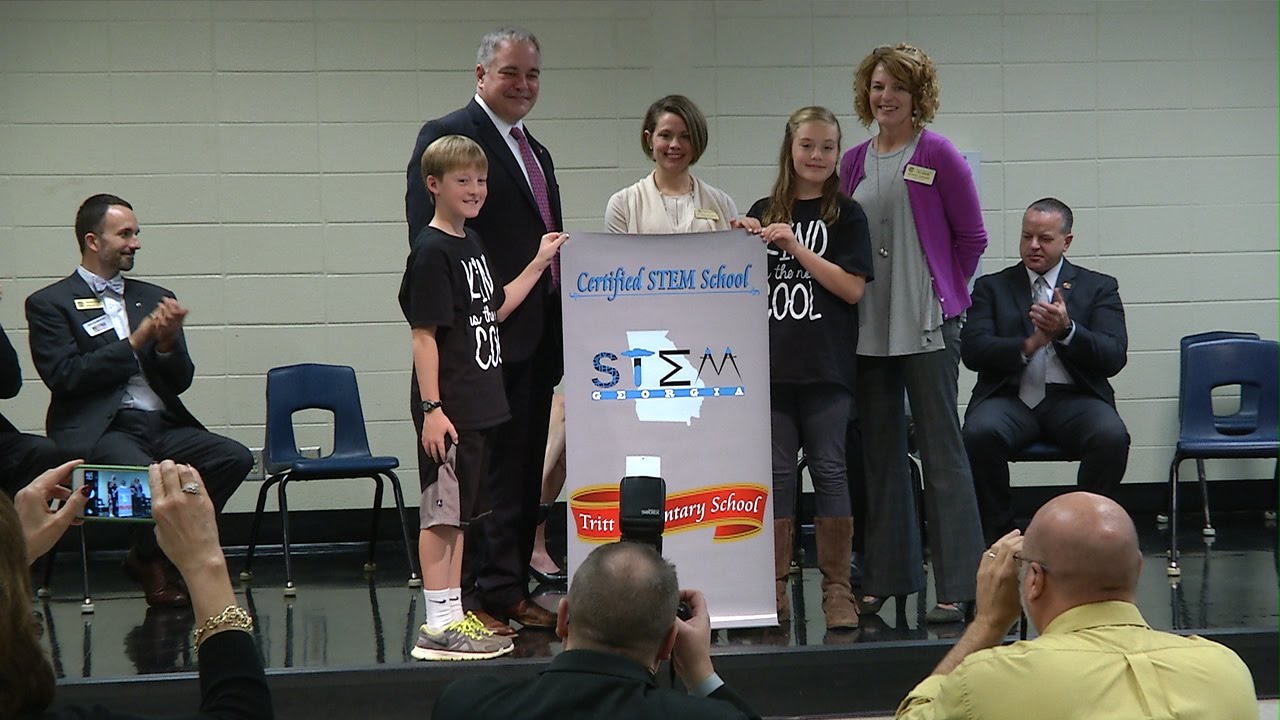 Tritt Elementary Earns S.T.E.M. Certification - YouTube