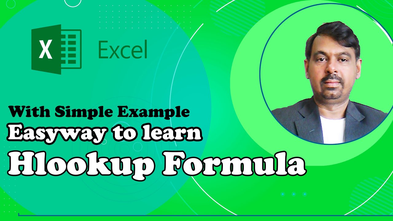 Hlookup with Simple Example in Excel for beginners - YouTube
