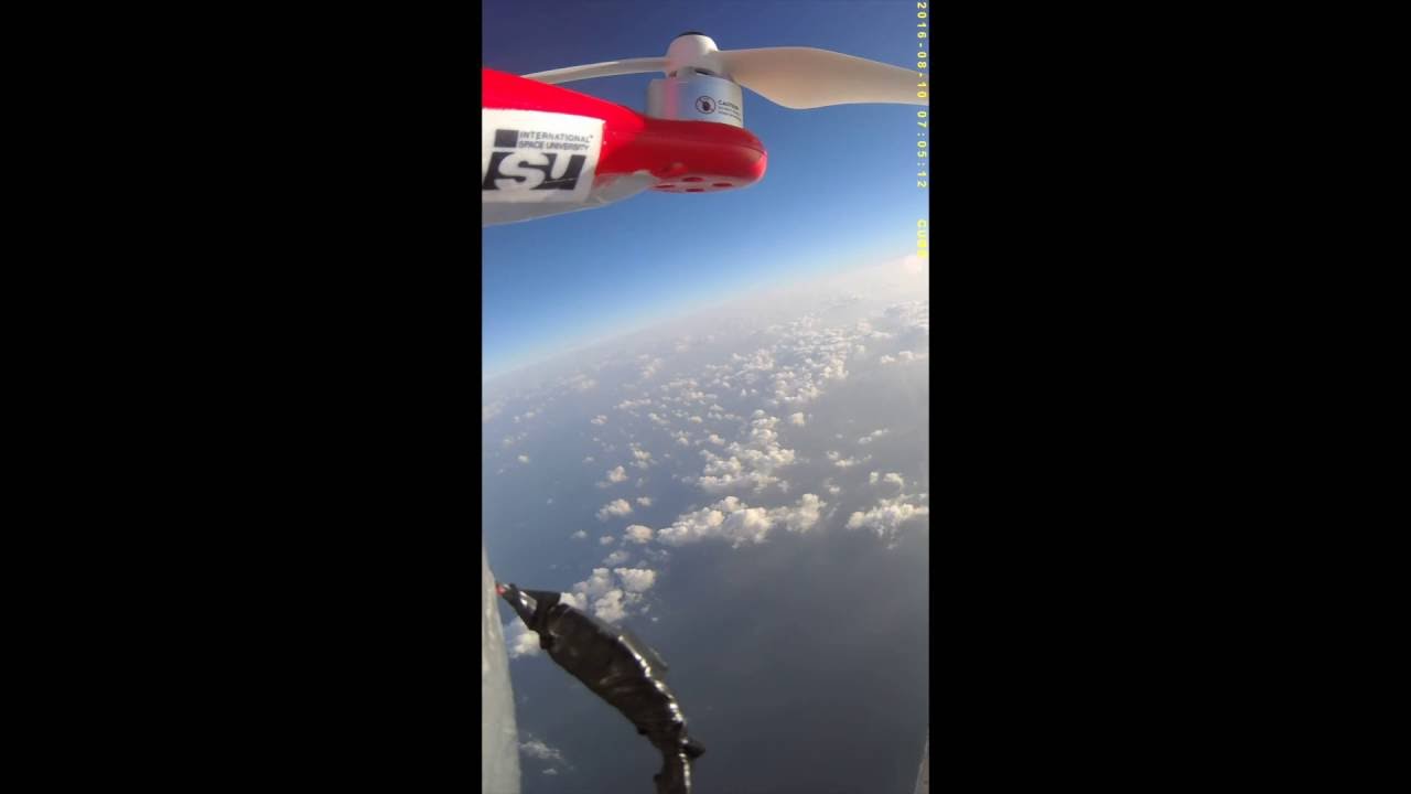 ISU SSP16 - Stratospheric Balloon and Drone Flight - YouTube