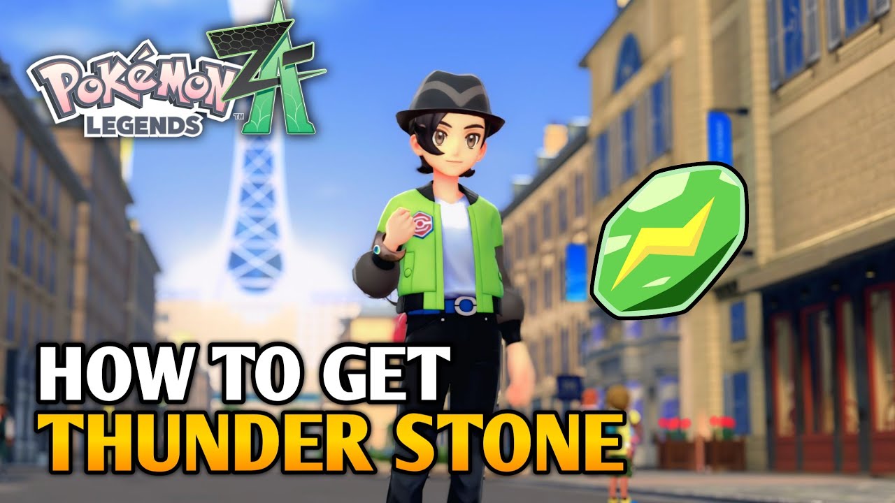 How To Get Thunder Stone In Pokemon Legends: Z-A | Thunder Stone ...