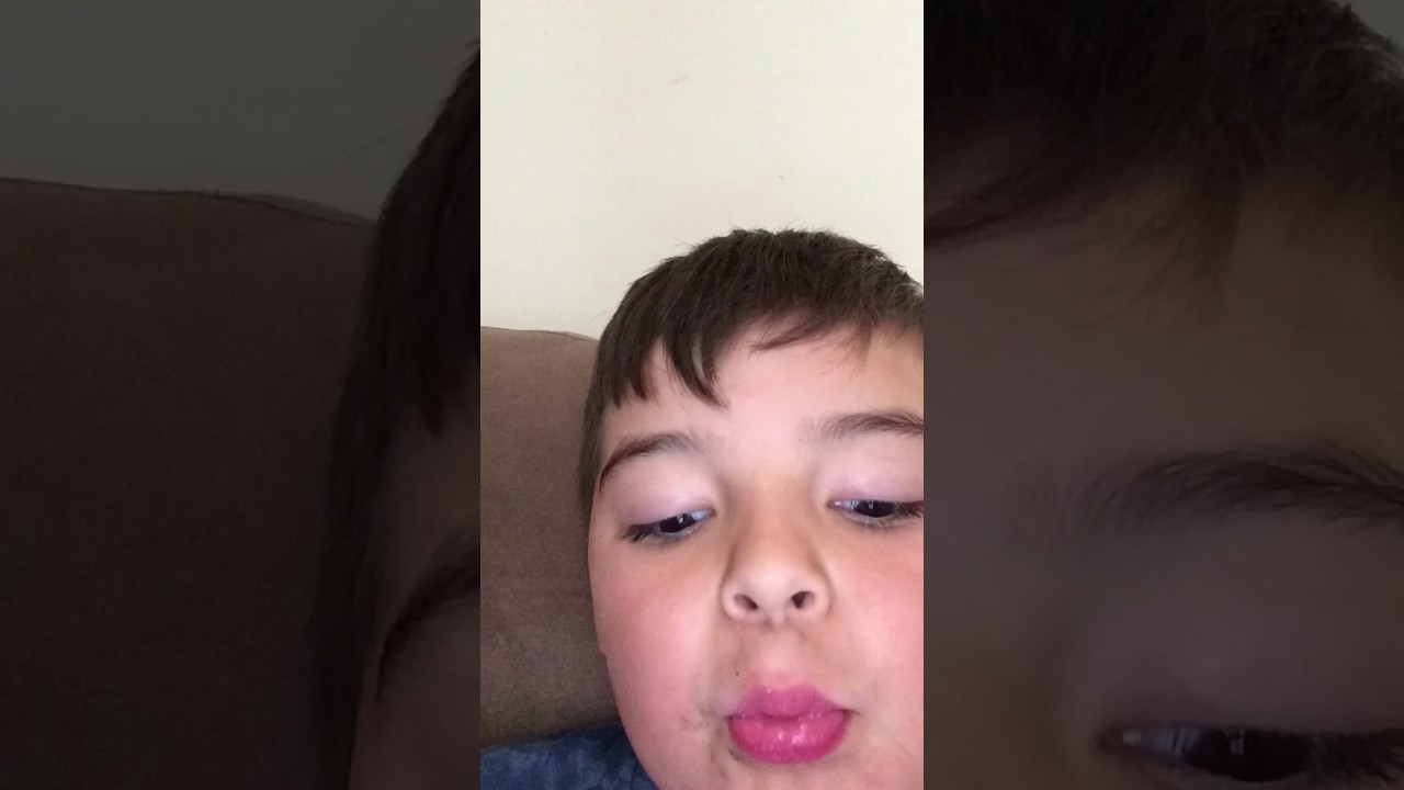 Fastest kid blowing spit bubbles - YouTube