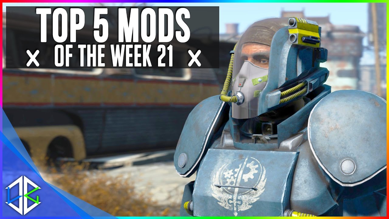Top 5 Console Mods - Fallout 4 Mods Week 21 (XBOX/PS4/PC) - YouTube
