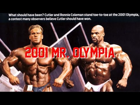 My Take on the 2001 Mr. Olympia - Was Jay Cutler Robbed? Did Ronnie ...
