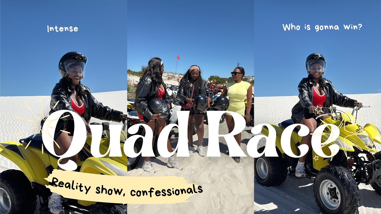 QUAD BIKE CHALLENGE IN CAPE TOWN | we turned it into a race show, who ...
