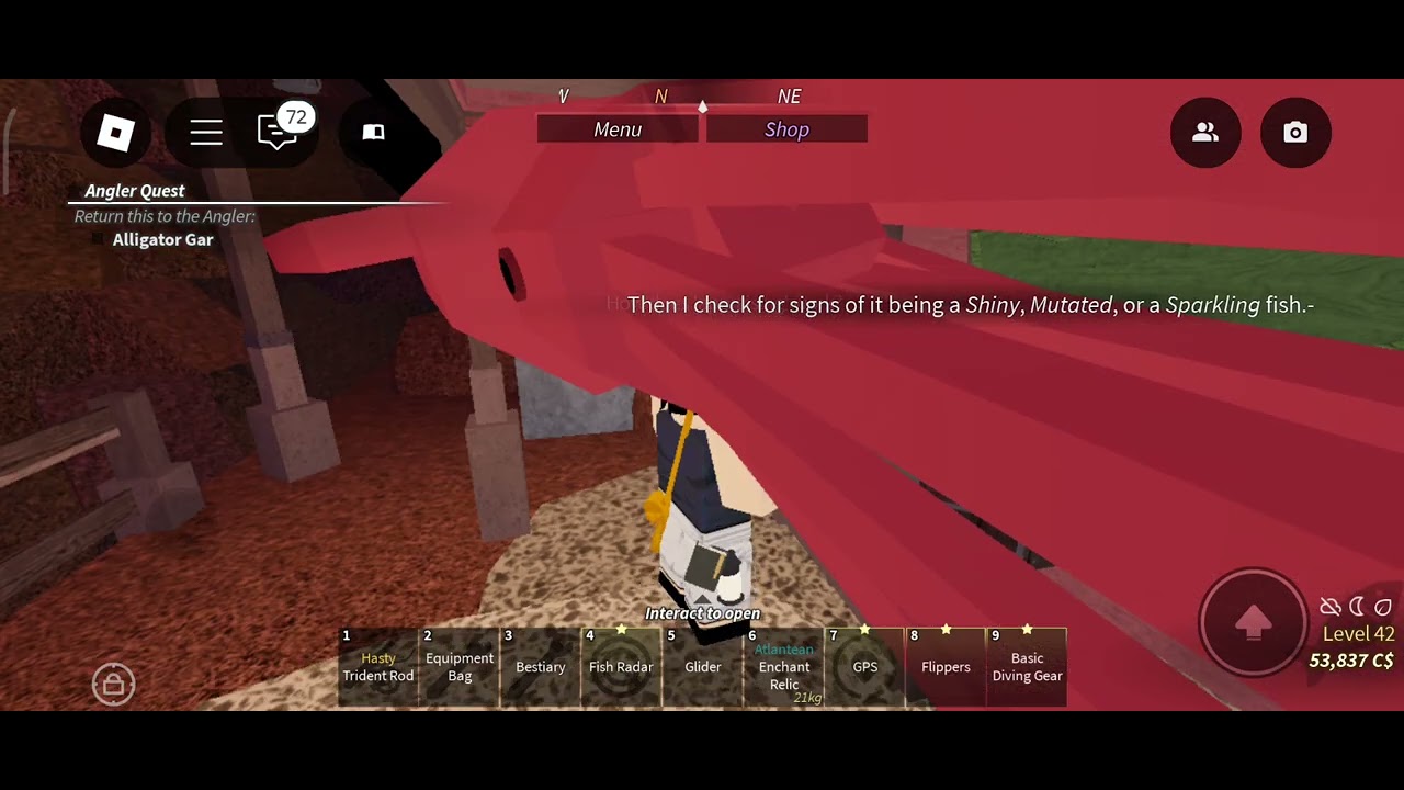 Fisch Colossal Squid catch -Roblox - YouTube