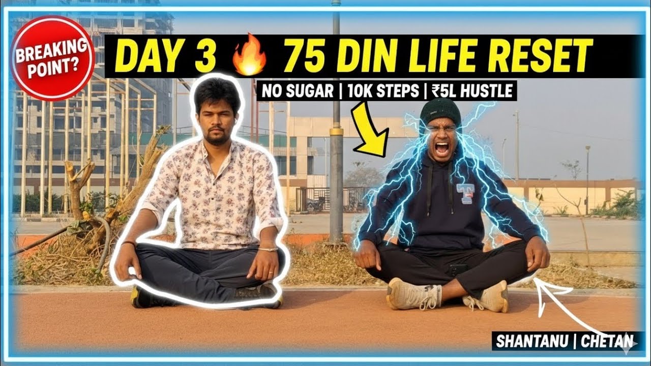 Day 3 | 75-Day Life Reset | We almost QUIT on Day 2... 😭 (75 Day Hard ...