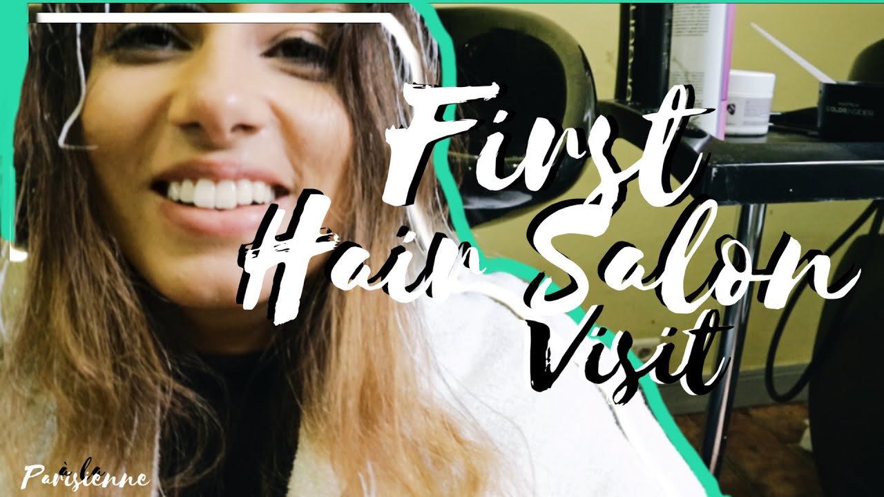First Hair Salon Experience in Paris 💇😶 | Vlog #15 - YouTube