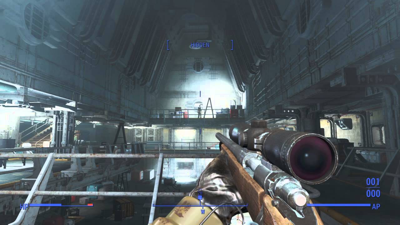 Fallout 4 The Mysterious Stranger Perk - YouTube