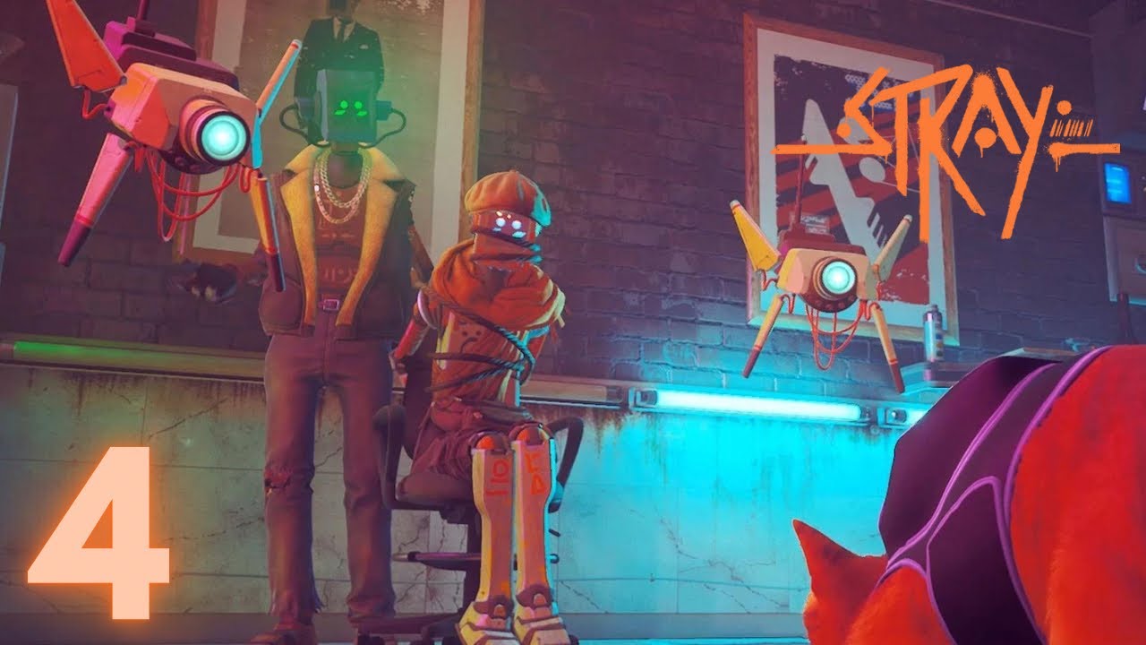 STEALTH KITTY | Stray - Part 4 - YouTube