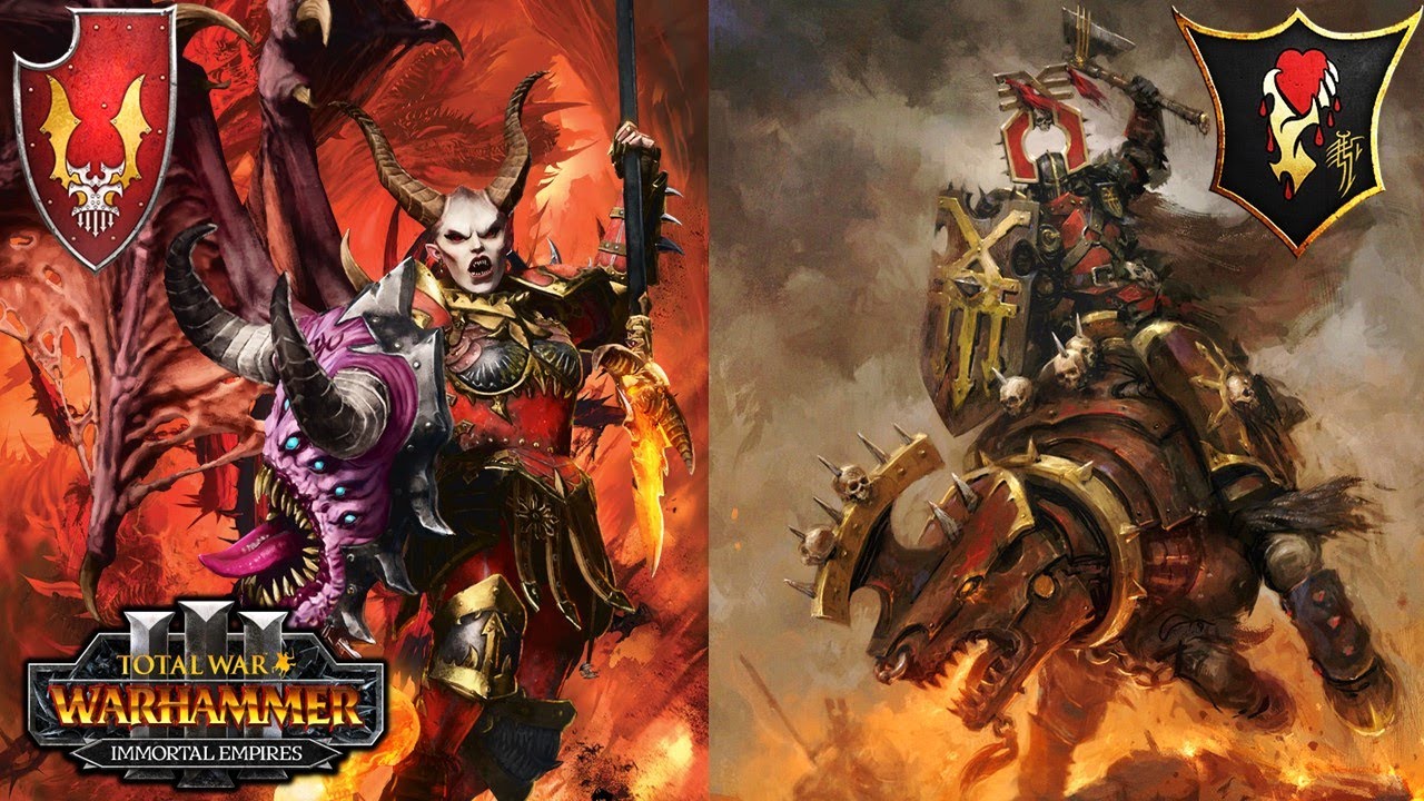 VALKIA THE GOREQUEEN & Knights of the Brazen Throne - Immortal Empires ...