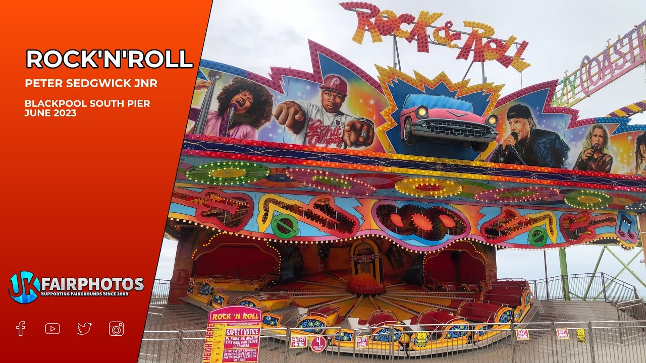 Rock 'n' Roll - Peter Sedgwick Jnr [On-Riide] @ Blackpool South Pier ...