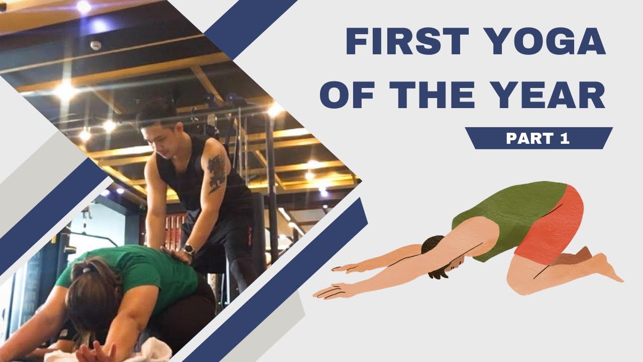 First yoga of the year part 1 - YouTube