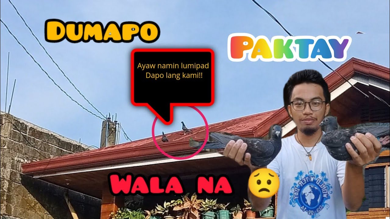 UNANG TOSS SA ATING DALAWANG ITIM DUMAPO LANG SA BUBONGAN 🤦 | BAKA ...