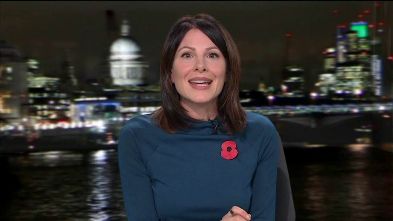 Lucrezia Millarini - London ITV News 7th November 2020 - YouTube