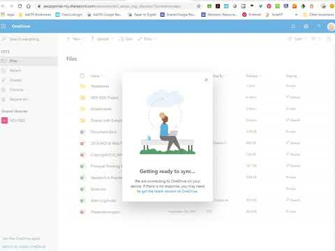 Syncing your OneDrive to your Windows 10 device - YouTube