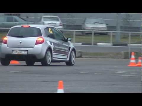 Renault CLIO RS drift in Russia