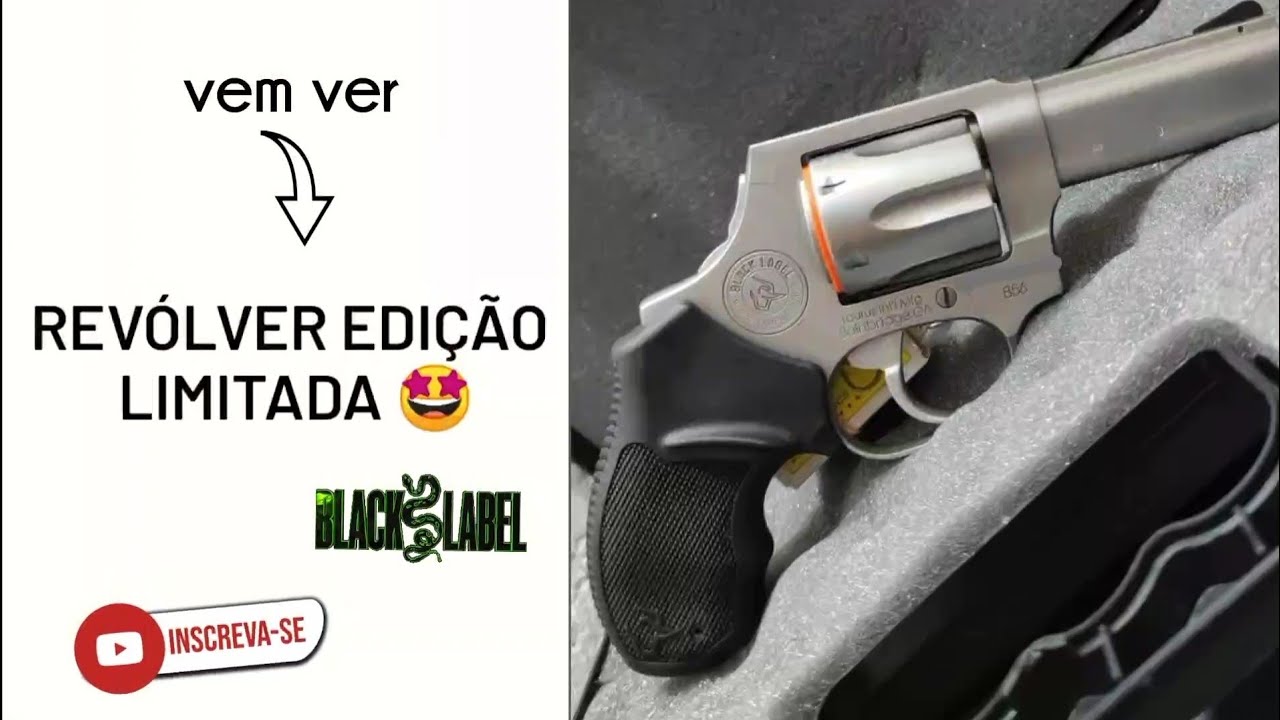 Apresentação Revólver Taurus RT 856 Black Label Cal.38 - YouTube