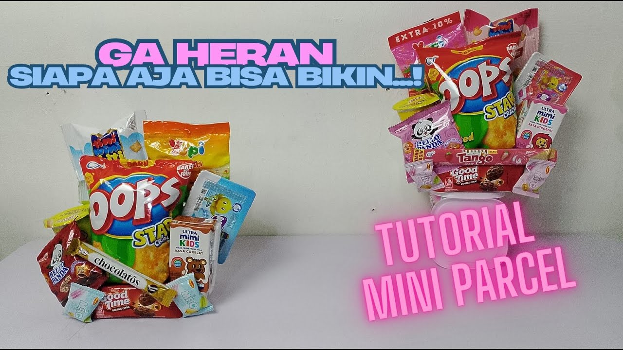 TUTORIAL MEMBUAT MINI PARCEL DI BAWAH 50RB #parcelidulfitri #parcel # ...