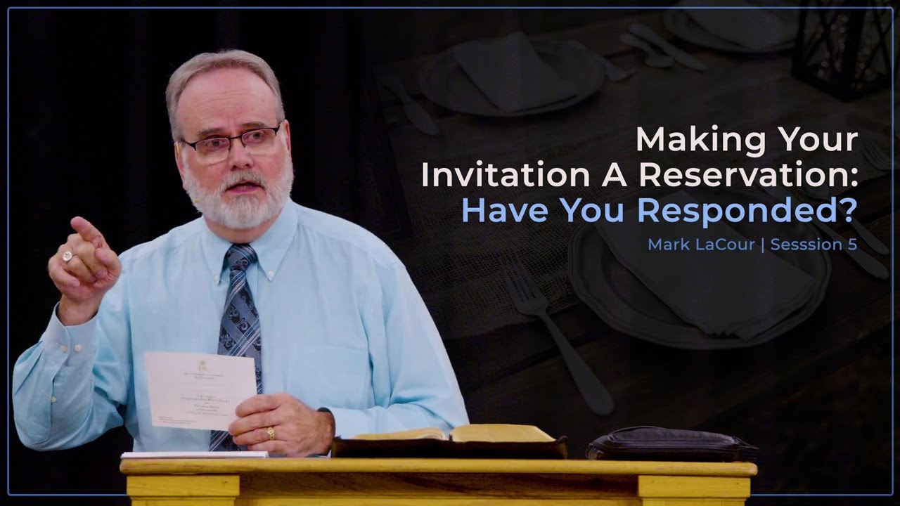Making Your Invitation A Reservation: Have You Responded? - YouTube