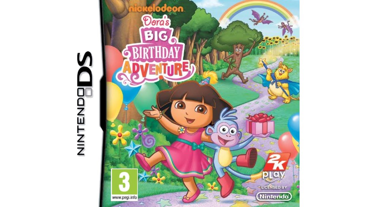 Nintendo DS - Dora the Explorer: Dora's Big Birthday Adventure 'Title ...