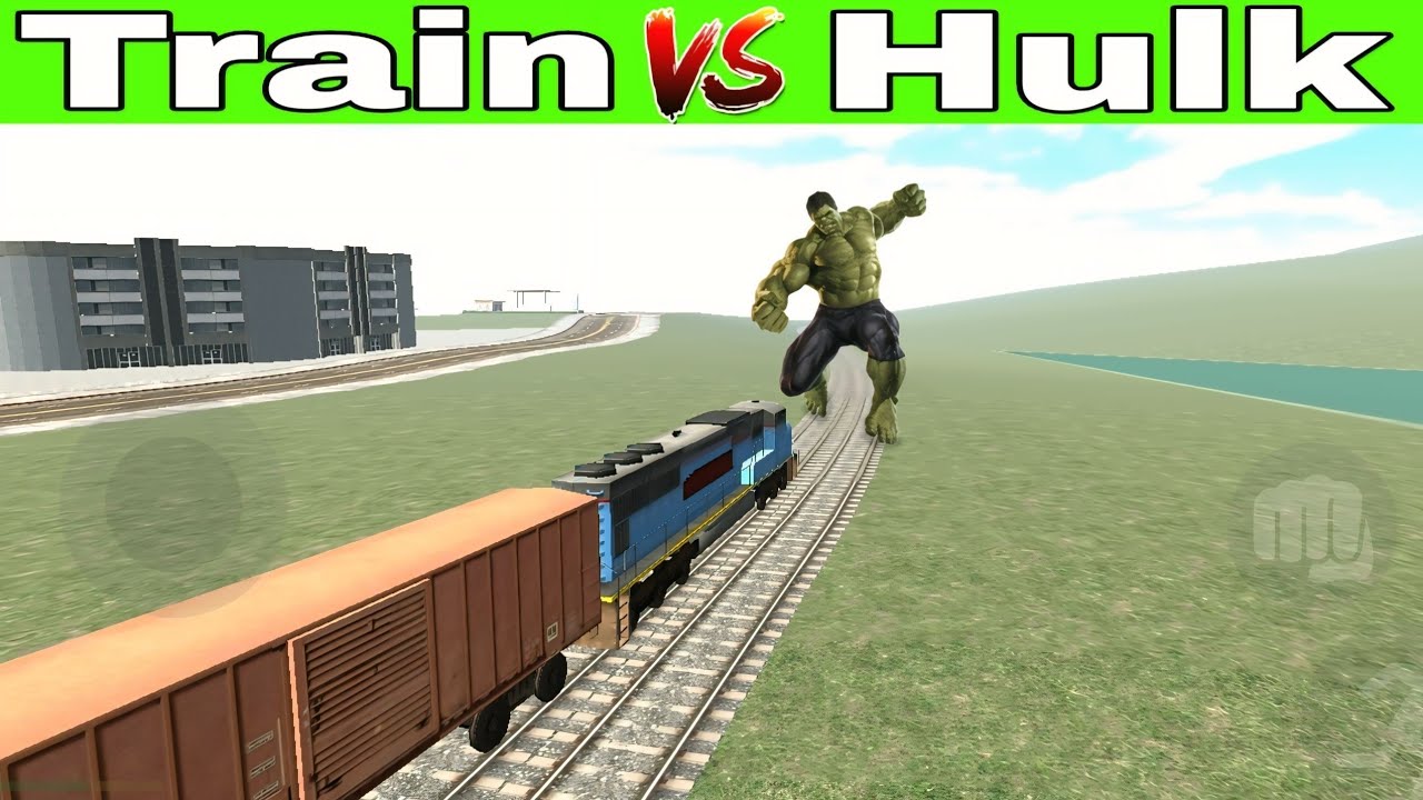 😱 TRAIN VS HULK | ट्रेन वर्सेस हल्क | PowerX - YouTube