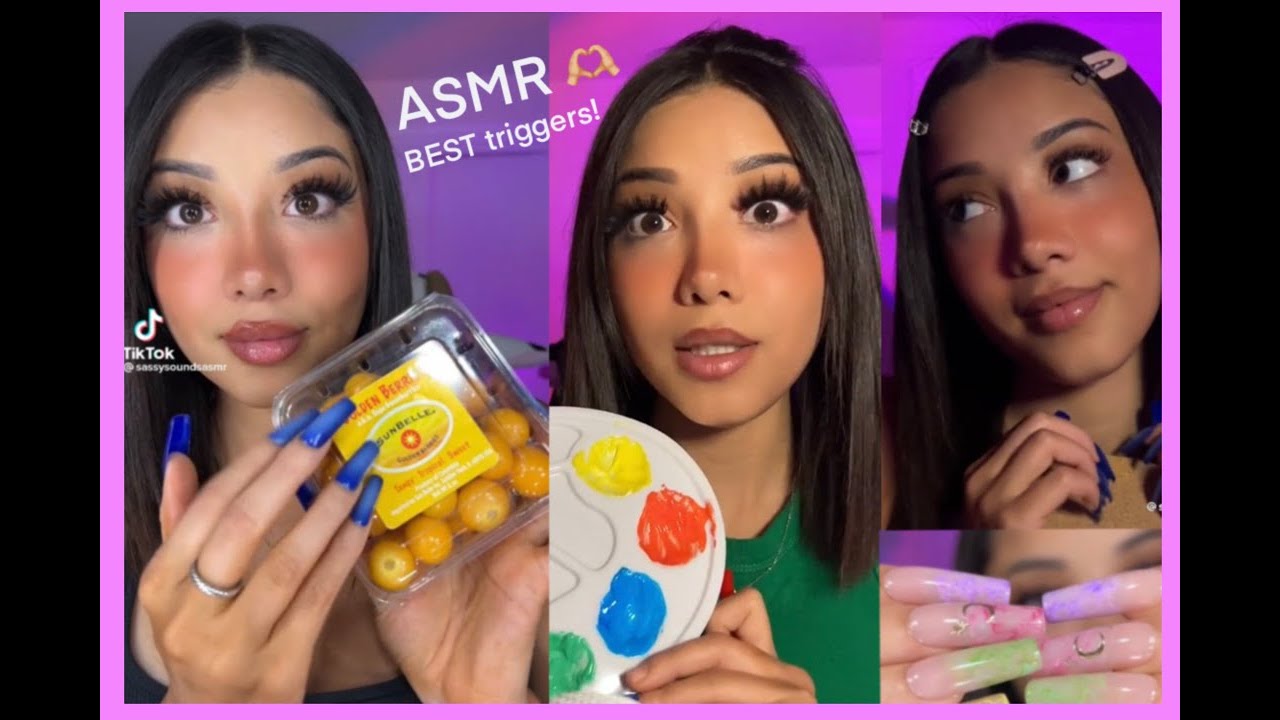 ASMR Best of SassySounds in April | New TikTok Compilation! - YouTube