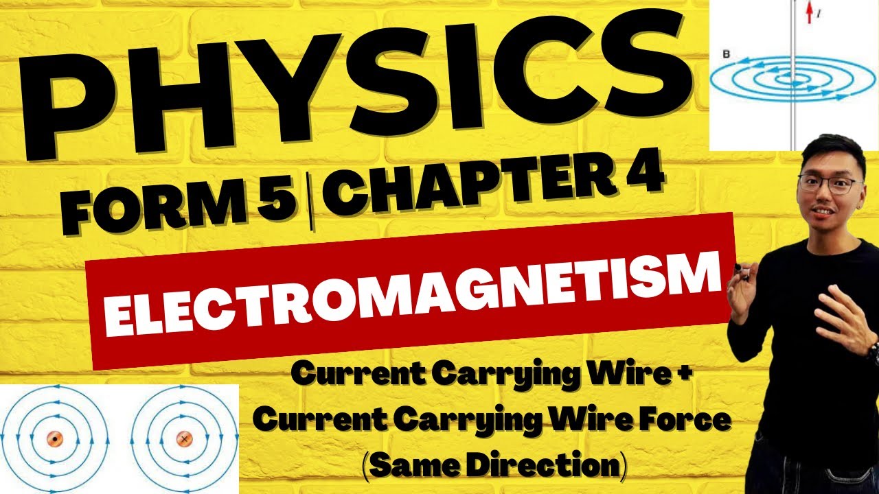 KSSM | 中文讲解 | Form 5 Physics | Chapter 4.4: Current Carrying Wire Force (Same Direction) (Part 2 ...