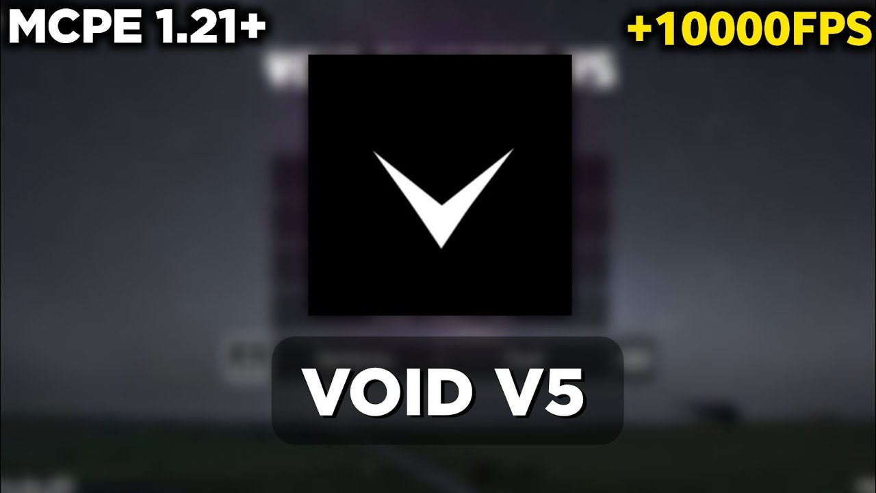 Void V5 CLIENT for MCPE 1.21+ ⚫ [ FPS BOOST ] - YouTube