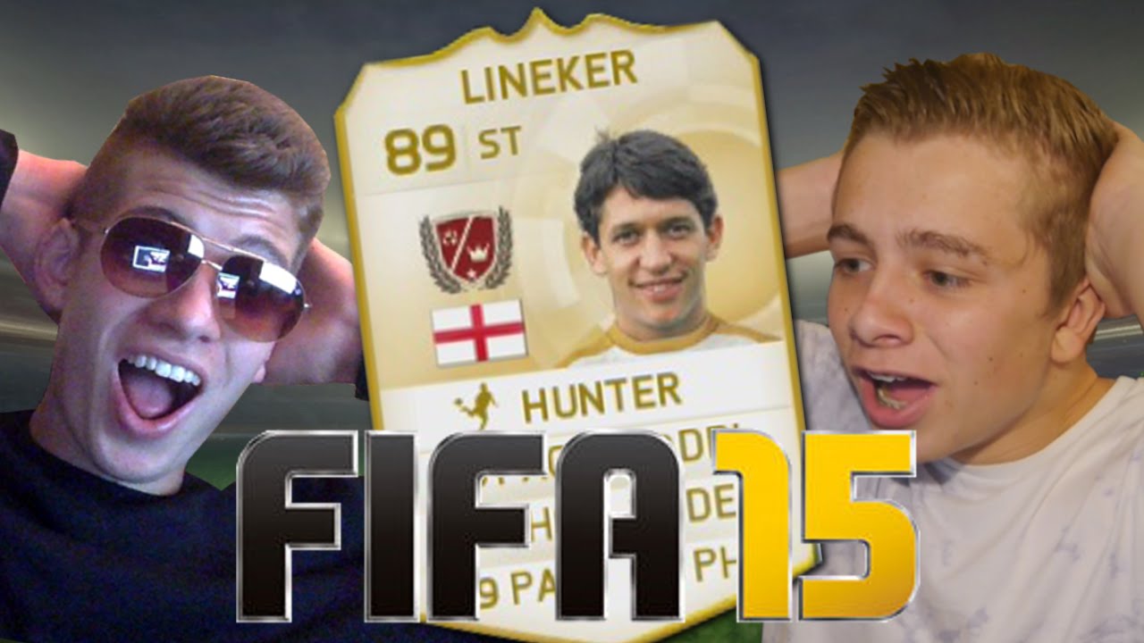 FIFA 15 - LEGEND Gary Lineker Wager Vs JMX - YouTube