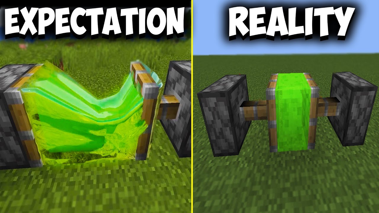 Realistic Minecraft | Expectation VS Reality #7 - YouTube