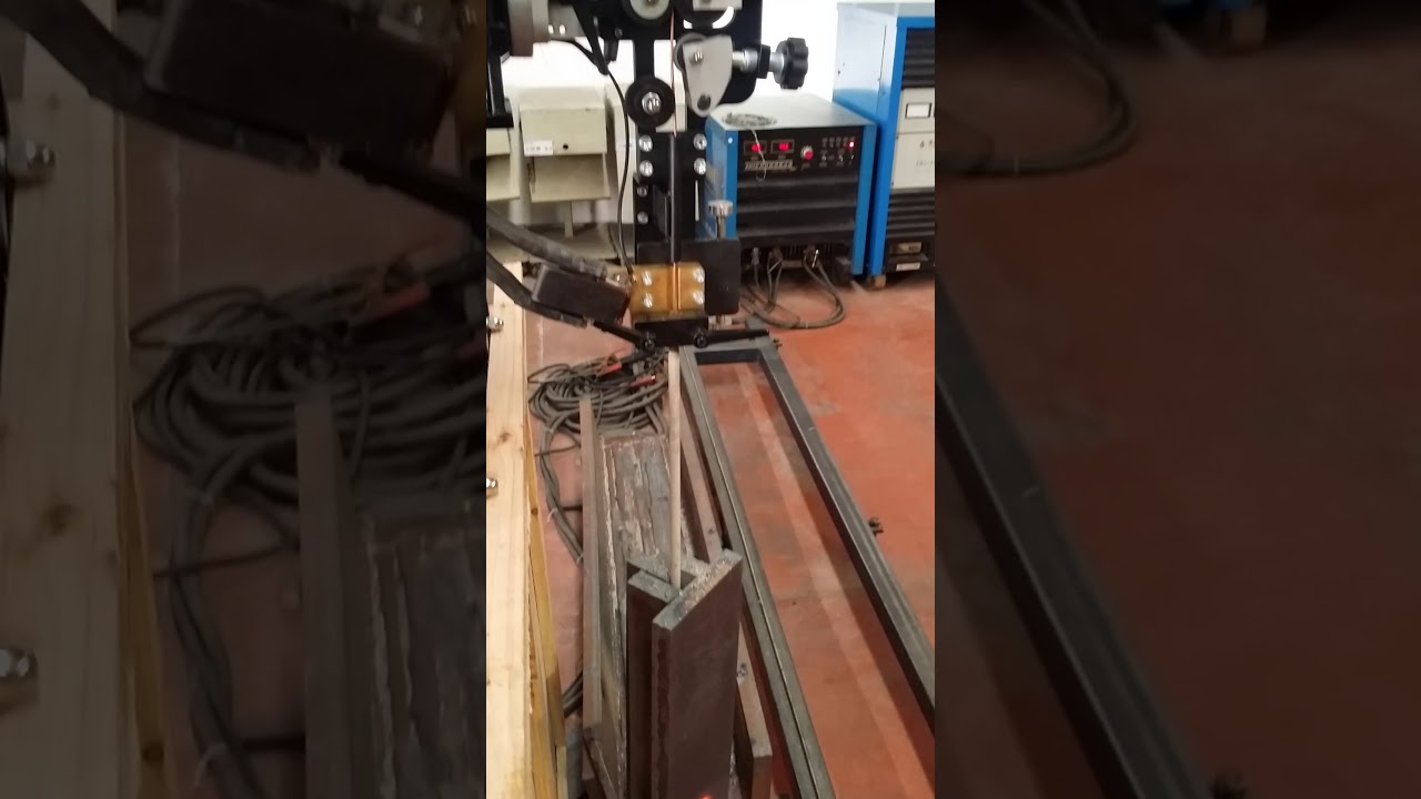 Consumable Guide Electro Slag Welding Machine ESW CG - YouTube