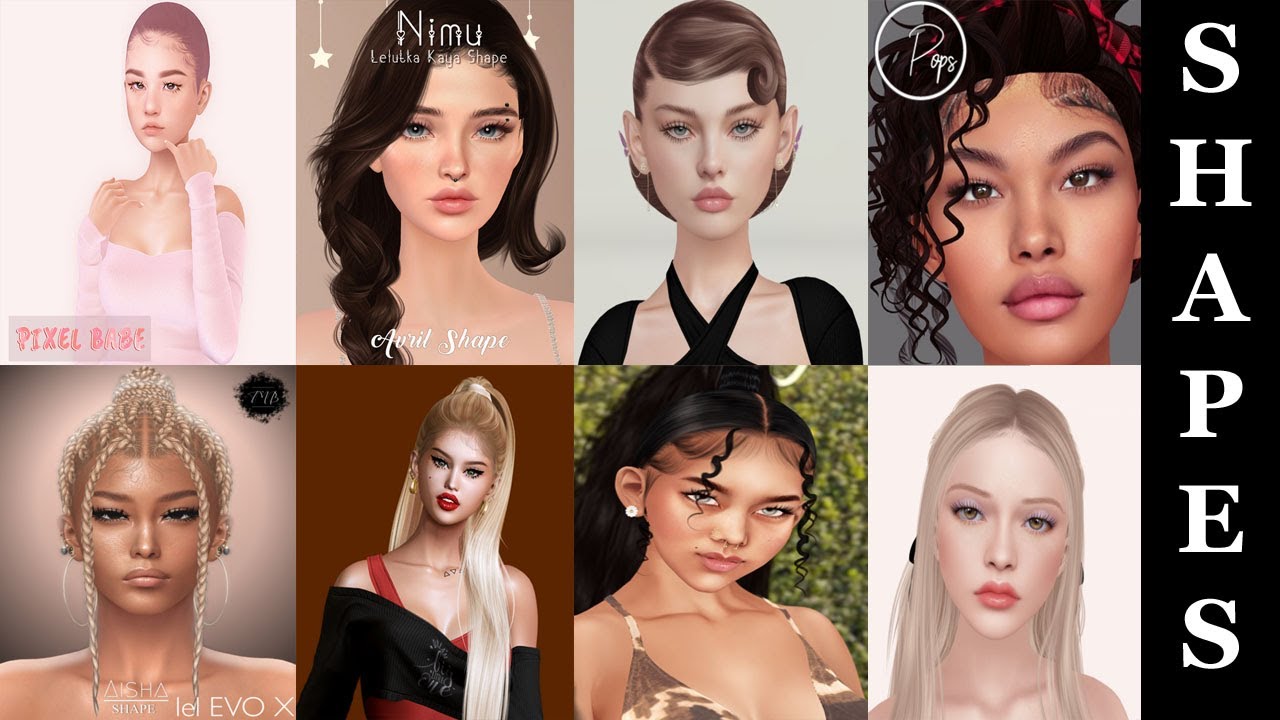 🎁BEST FREE SHAPES IN MARKETPLACE | GIFT | Second Life - YouTube