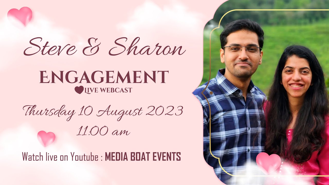 Steve & Sharon | Engagement livestream - YouTube