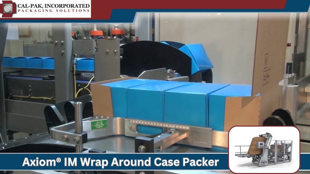 Axiom IM Wrap Around Case Packer - YouTube