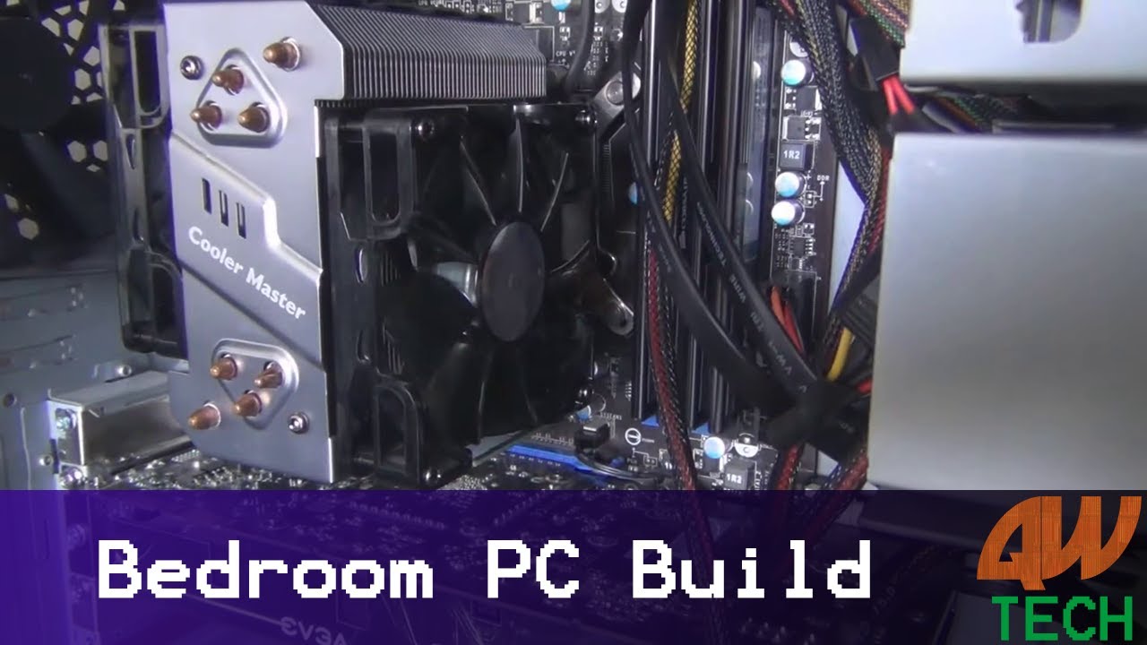 Bedroom PC Build - YouTube
